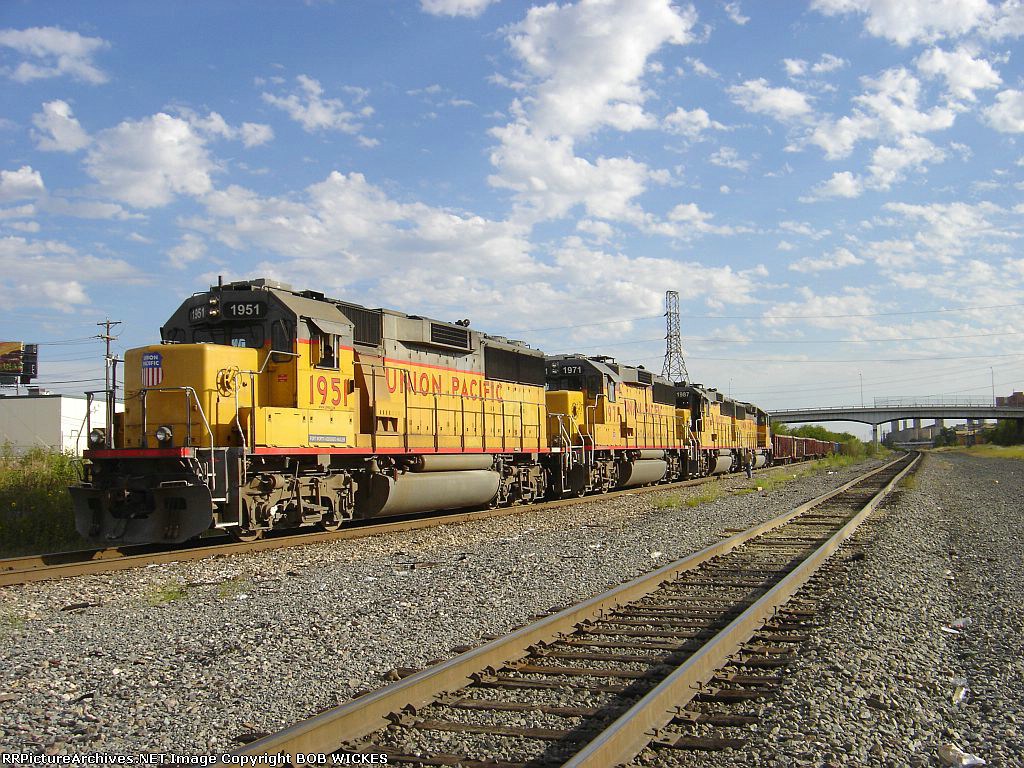 UP GP60 1951 WITH 3 OTHER 60's